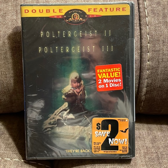 MGM | Media | Poltergeist 45 Dvd Poltergeist Ii Iii 2 Disc Double ...